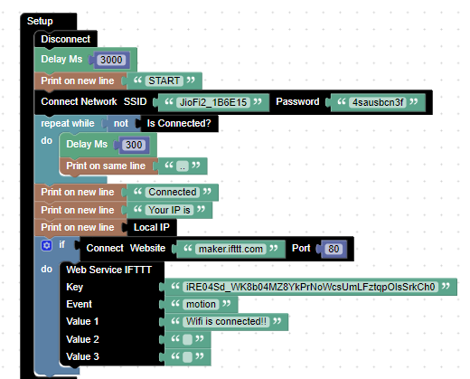 PIR and ESP8266